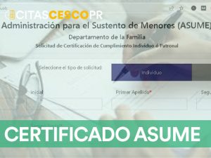 Certificado de ASUME 【2025】Requisitos, solicitudes, formularios y citas